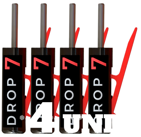 Pino Drop7 – Quatro unidades – Drop 7